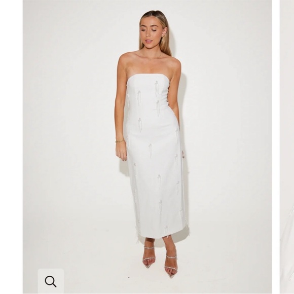 Odd Muse | Dresses | The Ultimate Muse Embellished Midi Dress Odd Muse ...